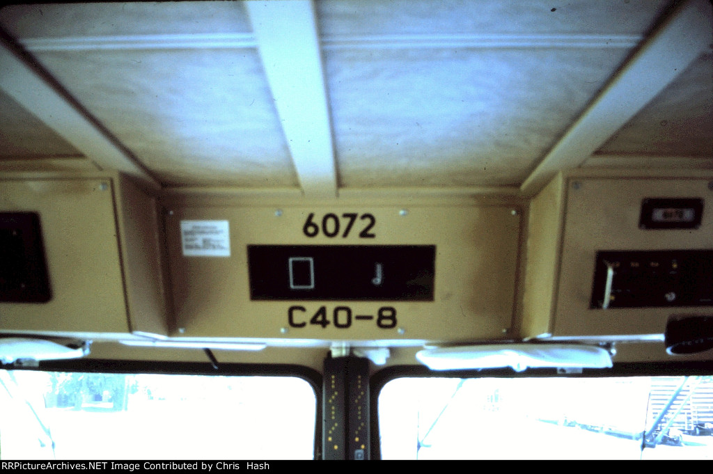 CR 6072 In Cab